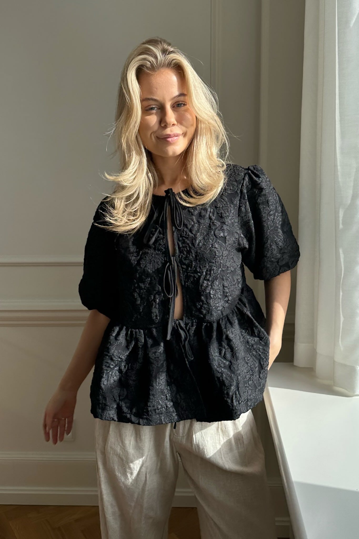LulaIC Top - Black – dk.byic.com